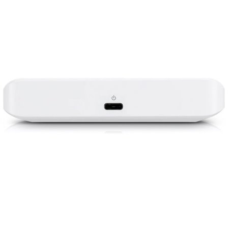 Ubiquiti UniFi USW Flex mini indoor is een 5 poorts gb managed PoE switch.